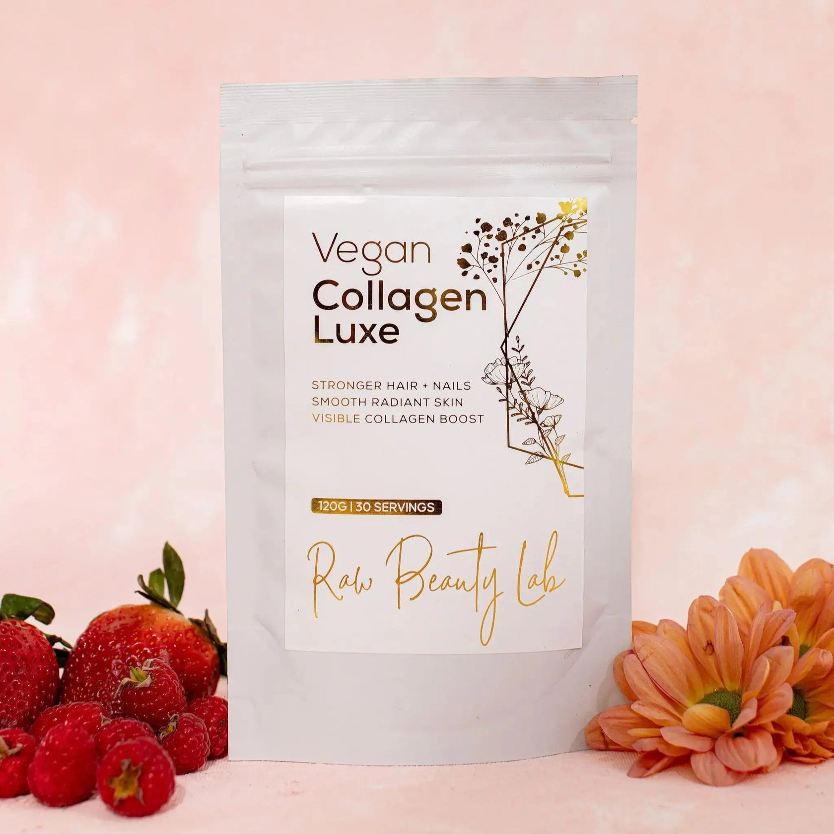 Vegan Collagen Powder for Daily Skin & Hair Health - Raw Beauty Lab